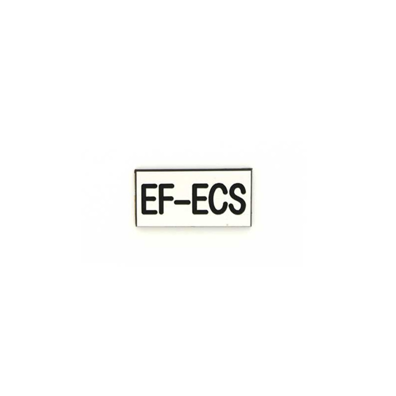 Étiquette gaine technique EF-ECS Gravoply | Aluplex